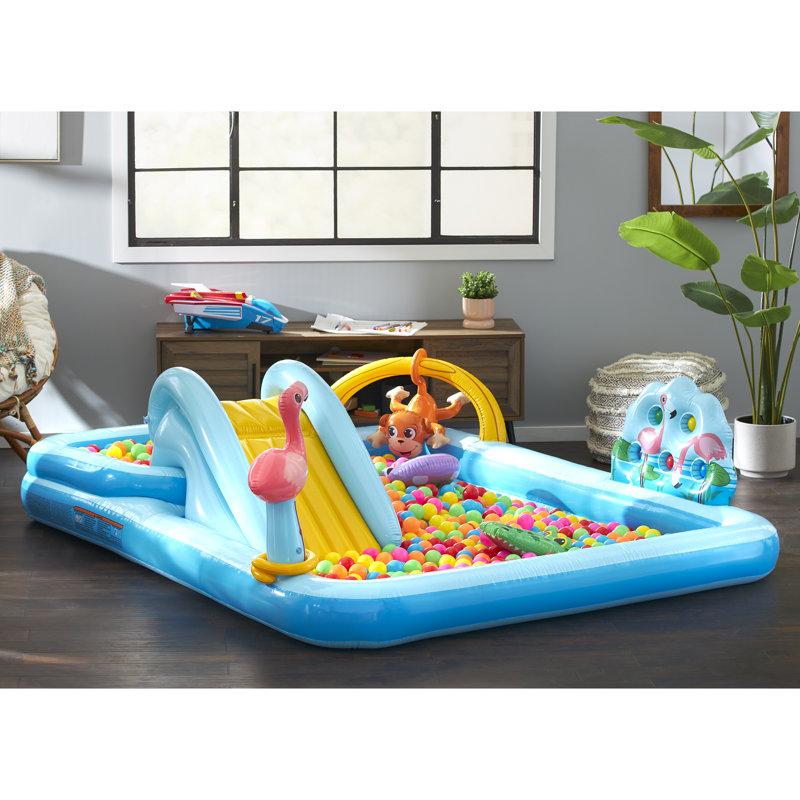 Intex 8' x 6.5' Inflatable Water Slide & Reviews | Wayfair