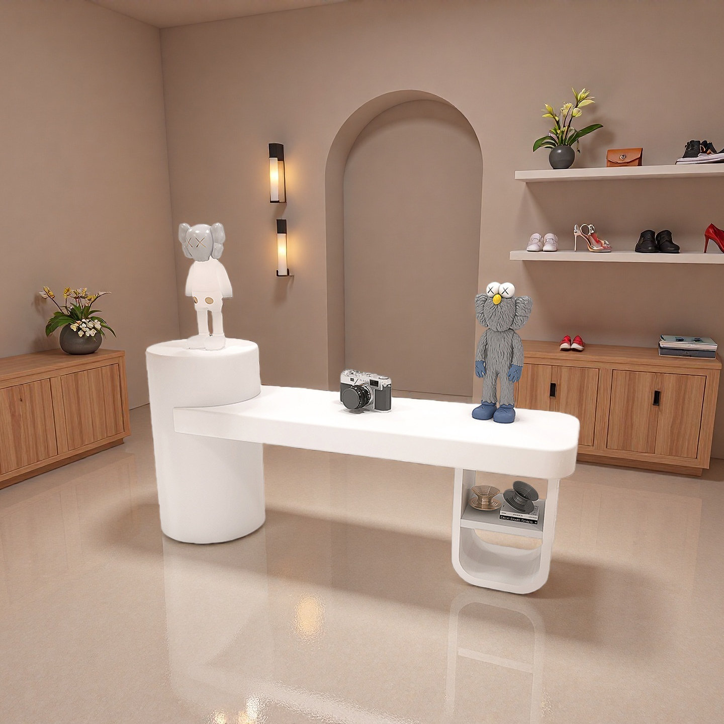 Rebrilliant Modern display table for clothing store - Wayfair Canada