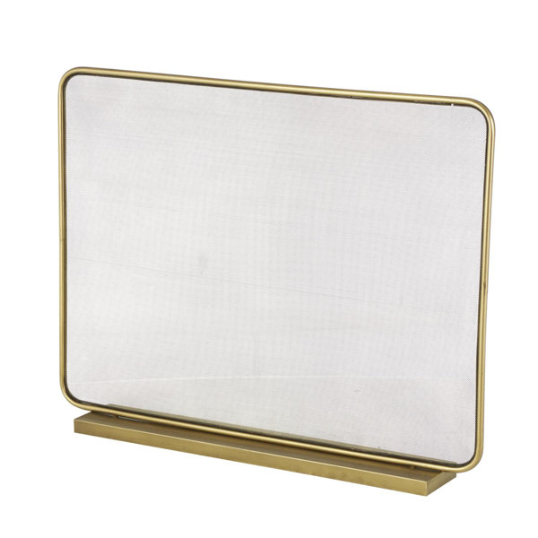 Gold Fireplace Screens You'll Love | Wayfair