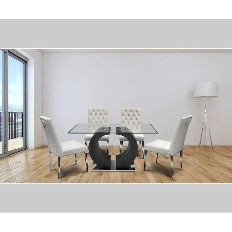 Orren Ellis Axis Dining Table | Wayfair