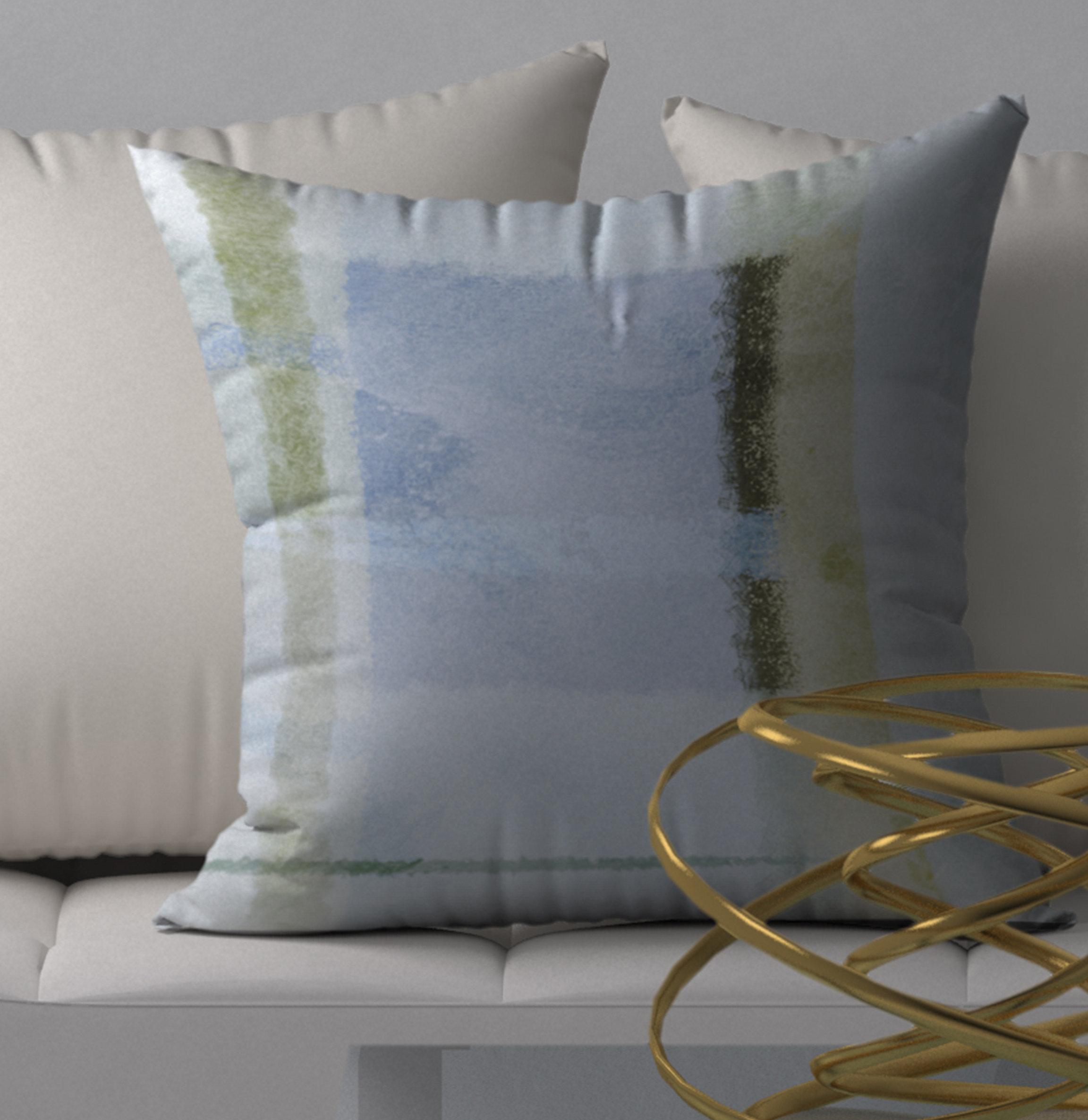 LeRoi Products Fenix Matchless Memorable Square Pillow Cover & Insert ...