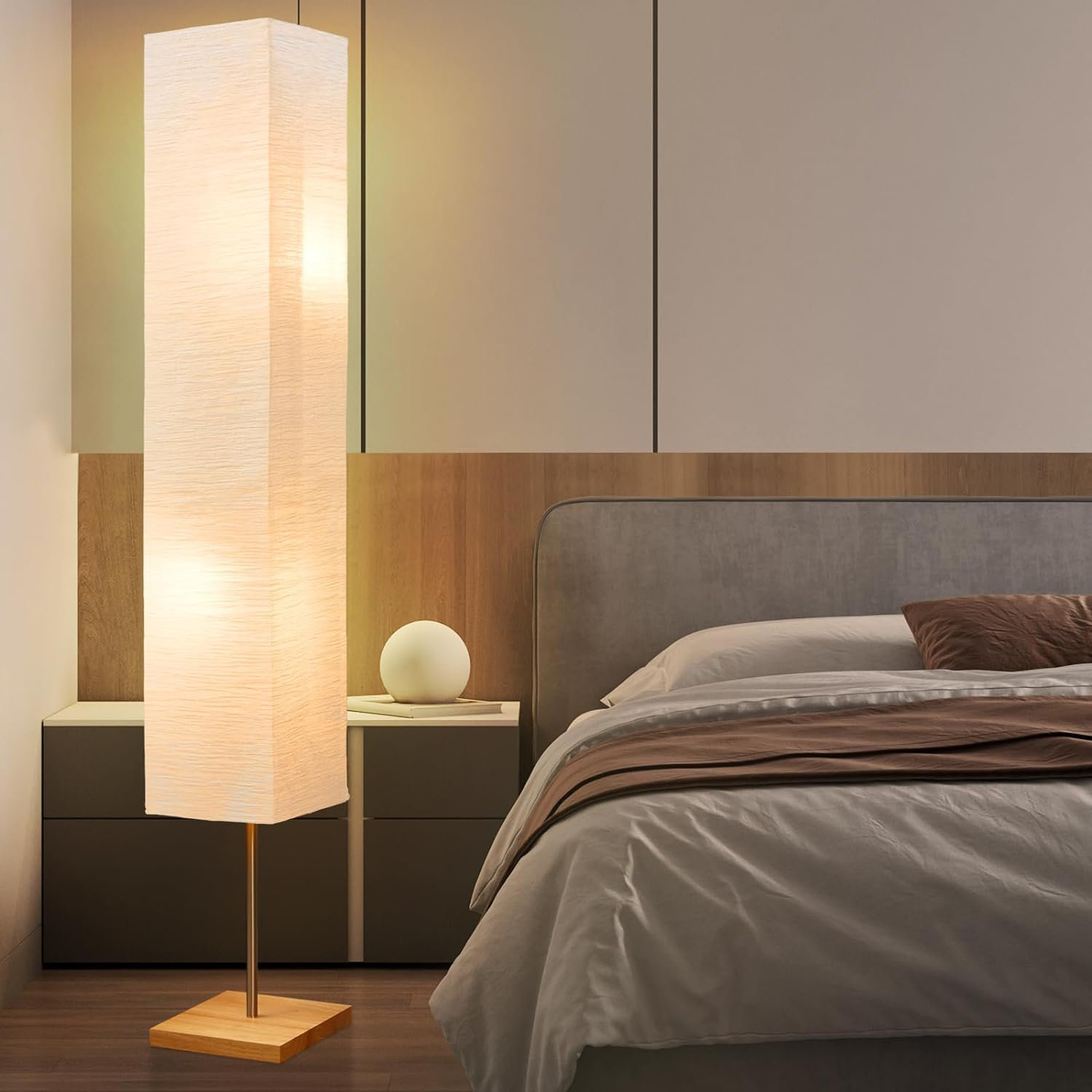 INSALER 65" Floor Lamp for Living Room 3 Way Dimmable Led Floor Lamp ...
