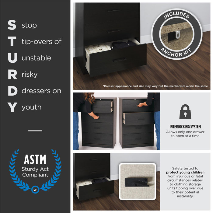 Sand & Stable Cavallo 6 - Drawer Dresser & Reviews | Wayfair