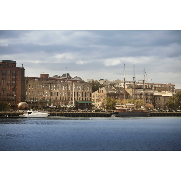 Breakwater Bay Waterfront Skyline of Savannah Georgia by Pgiam ...