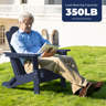Rosecliff Heights Wolak Plastic/Resin Folding Lightweight Adirondack ...