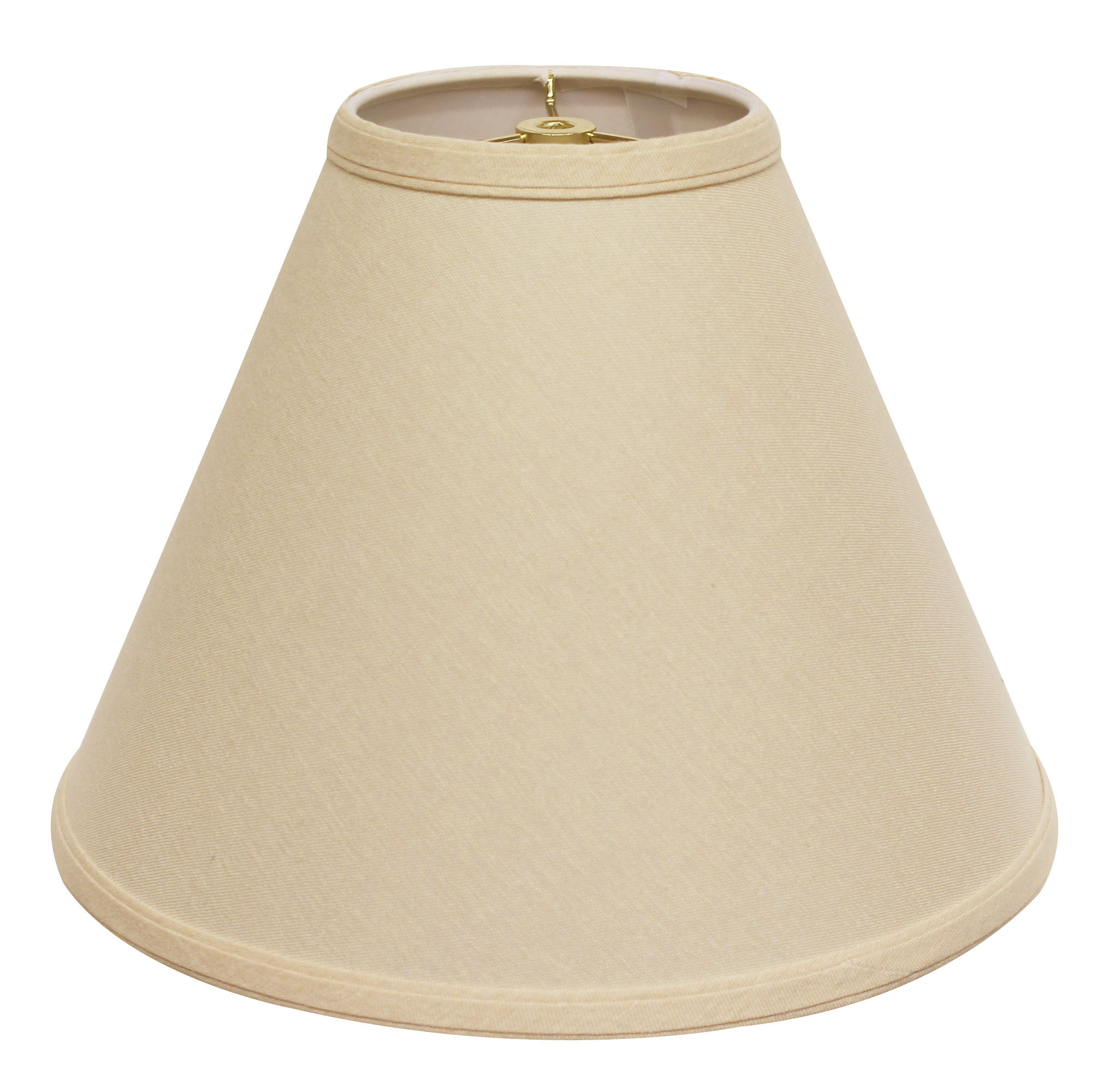 Winston Porter Deep Cone Hardback FabricLampshade with Washer Fitter ...
