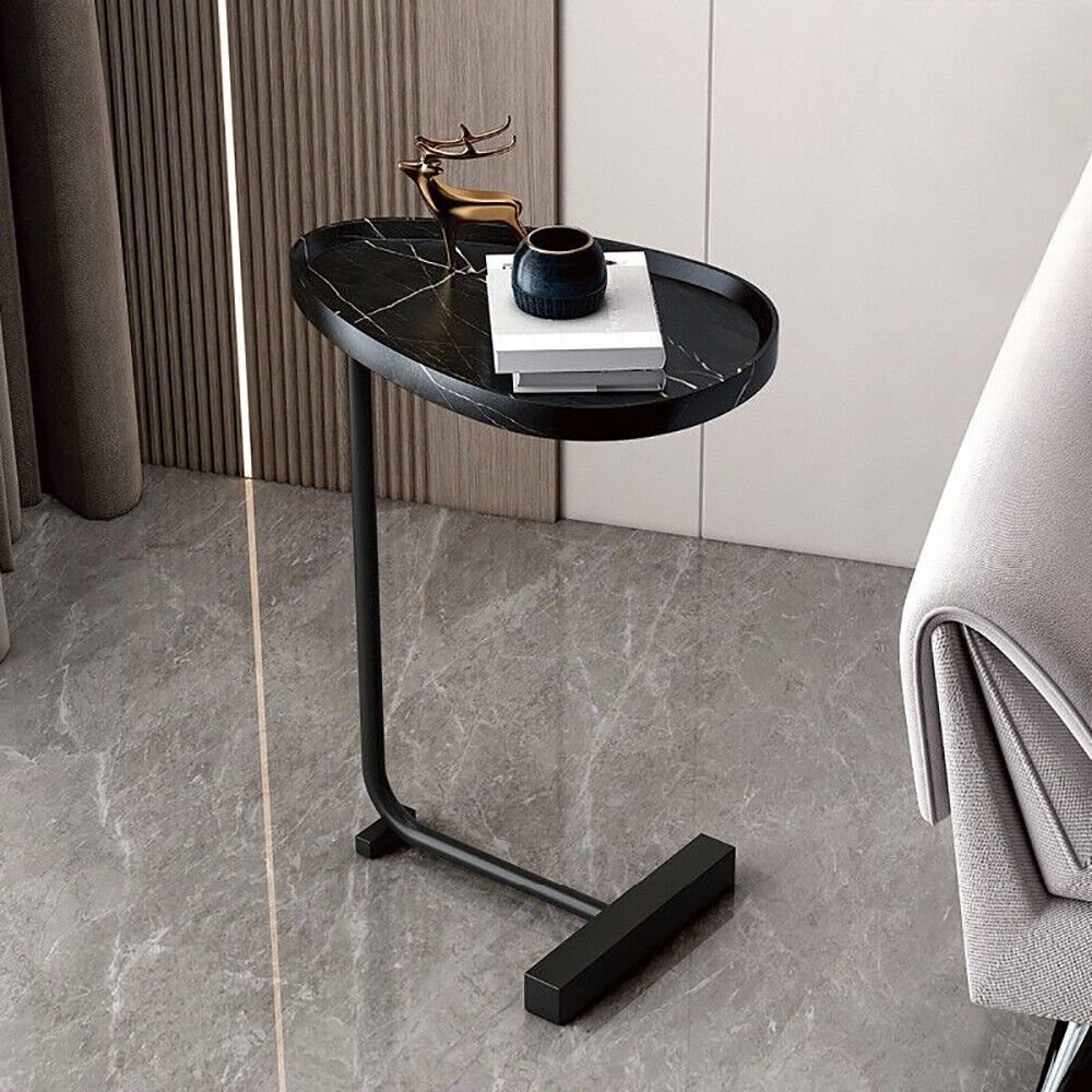 Wrought Studio™ C-shaped Side Table Narrow End Table Mini Corner Table ...