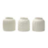 Lark Manor™ Ceramic Textured & Neutral Vase Set of 3 Spring Home ...
