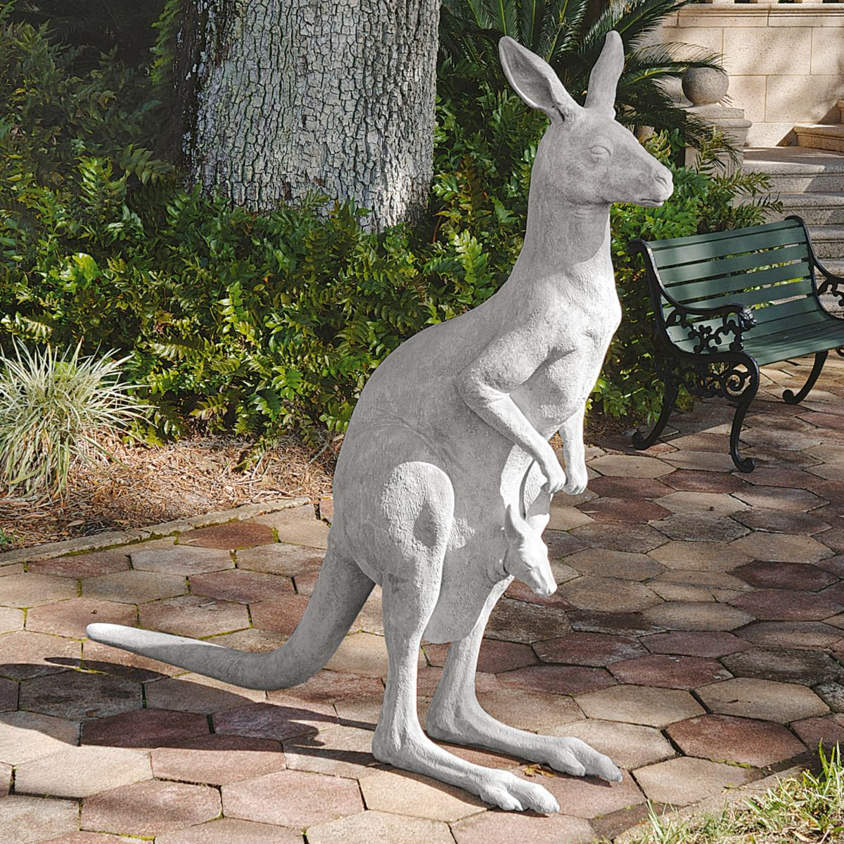 Design Toscano Australian Outback Kangaroo Garden Statue | Wayfair