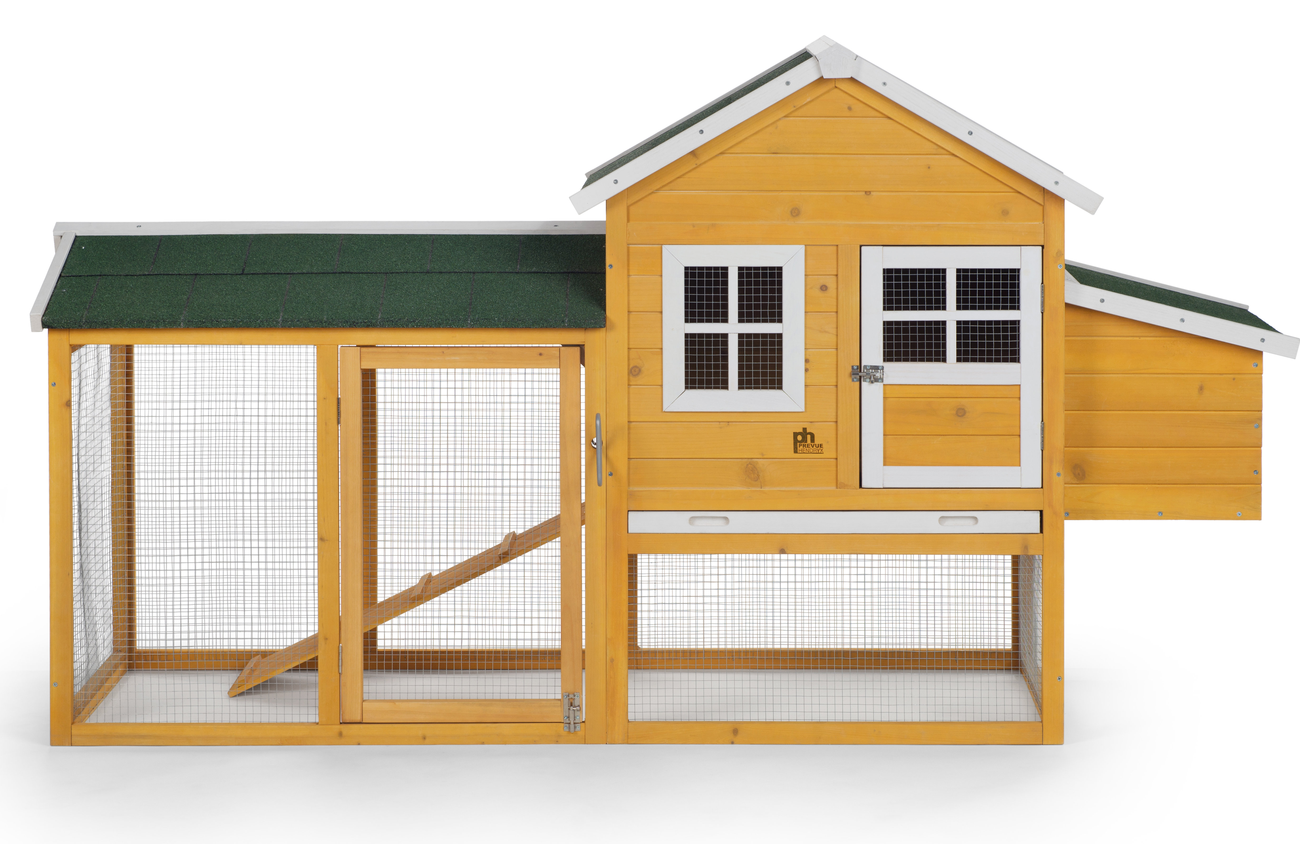 Tucker Murphy Pet™ Abrianna Chicken Coop with Chicken Run for up to 3 ...