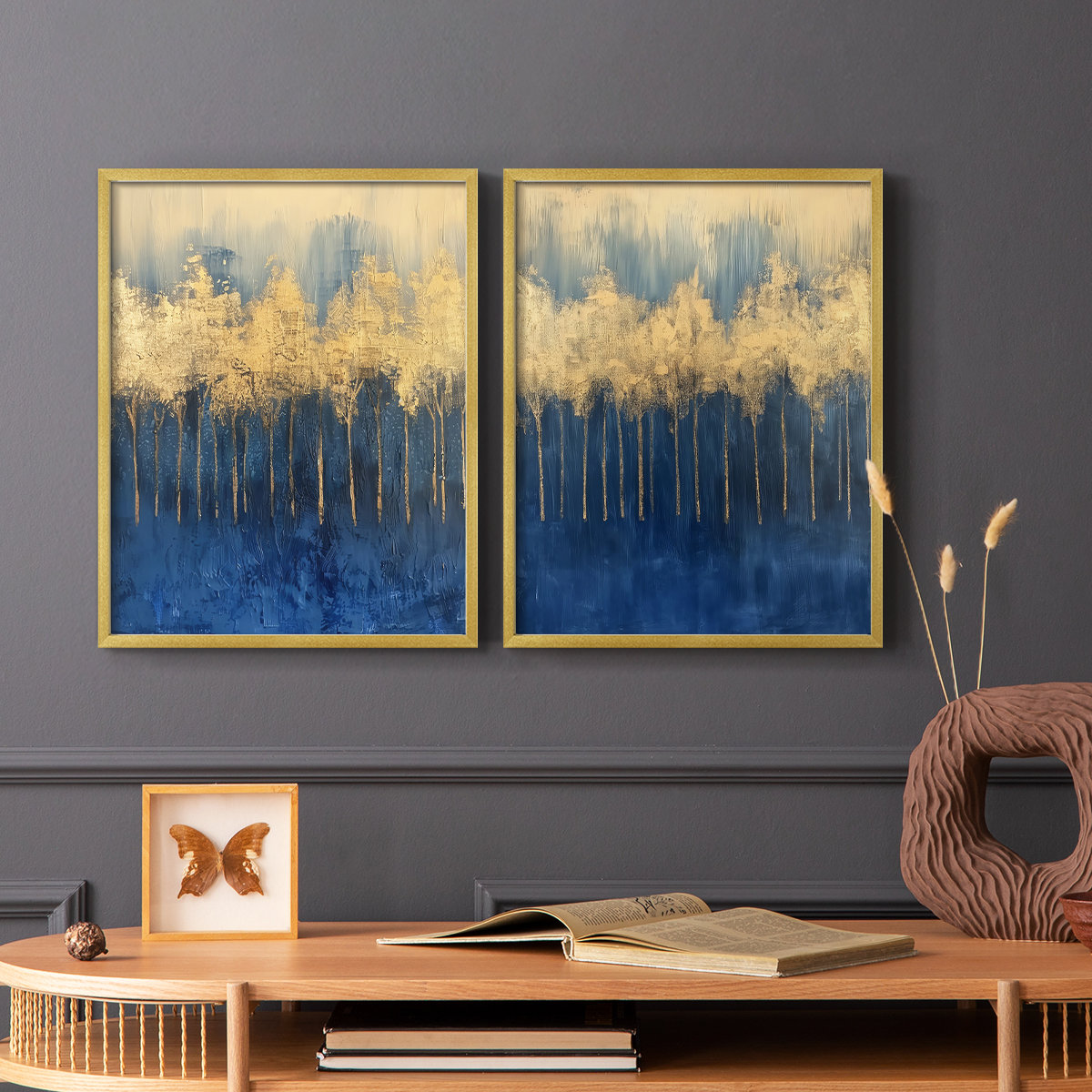 Lark Manor™ ABSTRACT Series I-Premium Framed Print -Ready to Hang - No ...