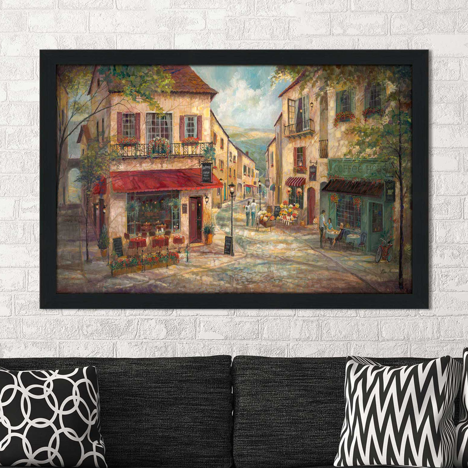 Fleur De Lis Living Salvatore's by Ruane Manning - Picture Frame Print ...