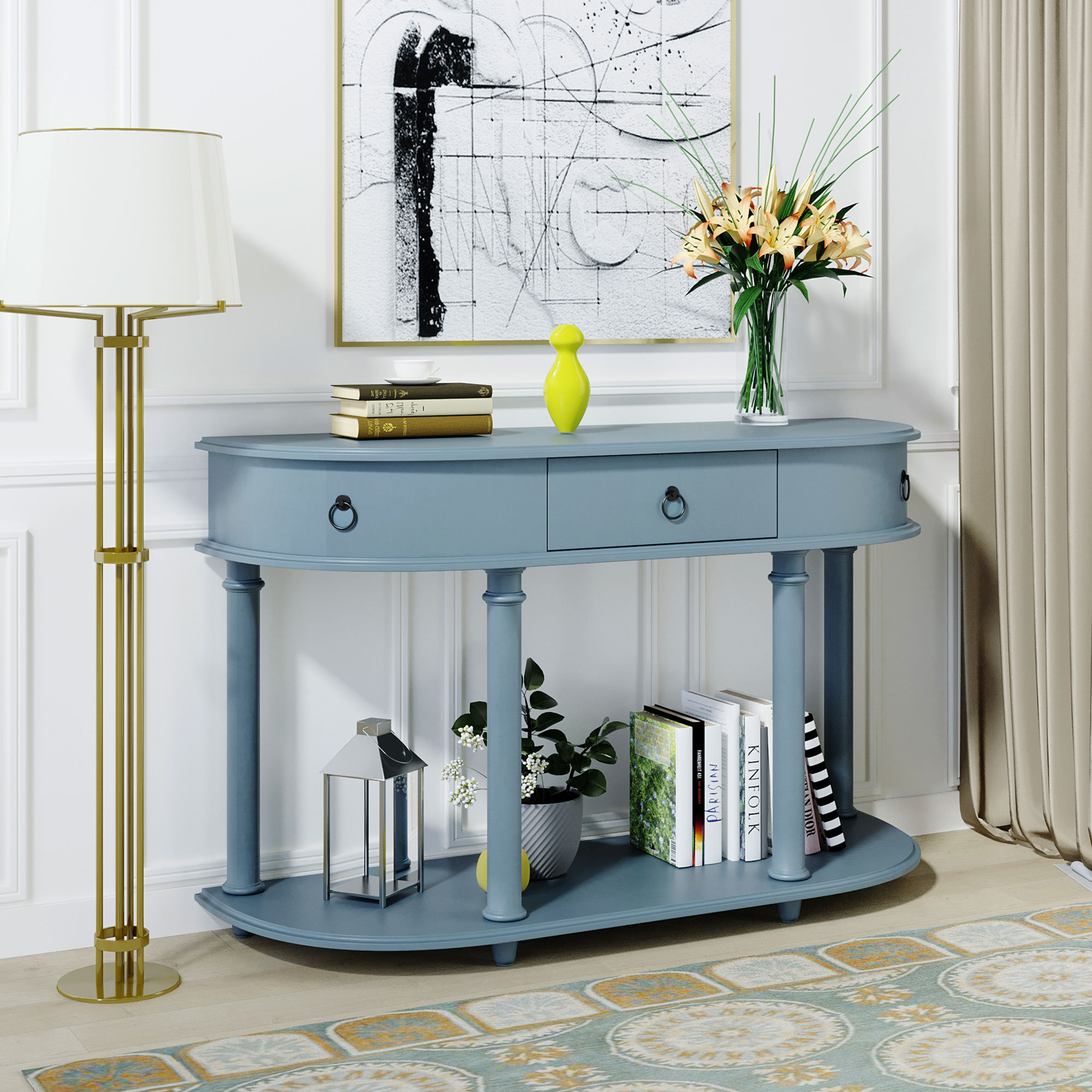 Longshore Tides Kampmann 48'' Console Table - Wayfair Canada