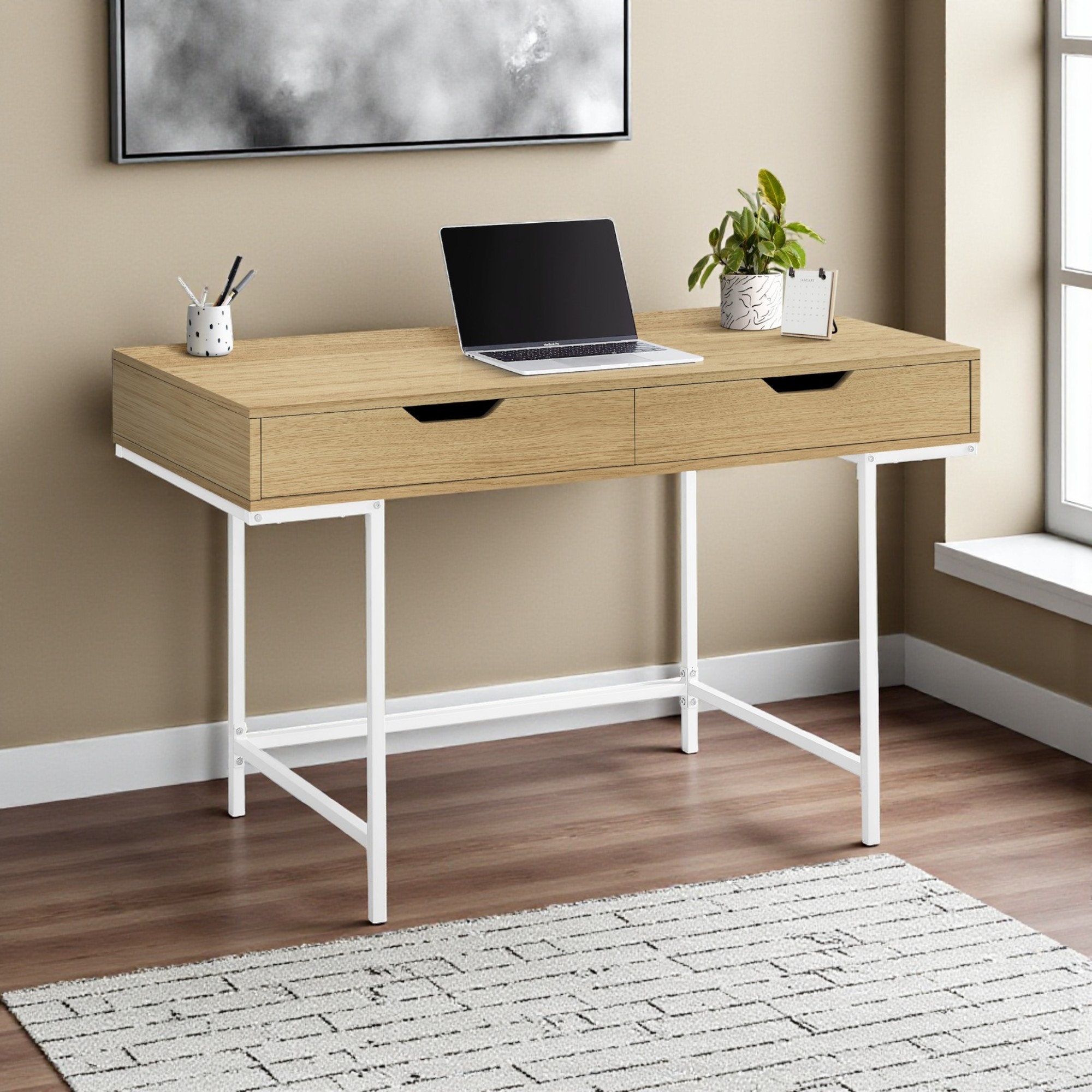 Latitude Run® Alinia Computer Desk - Wayfair Canada