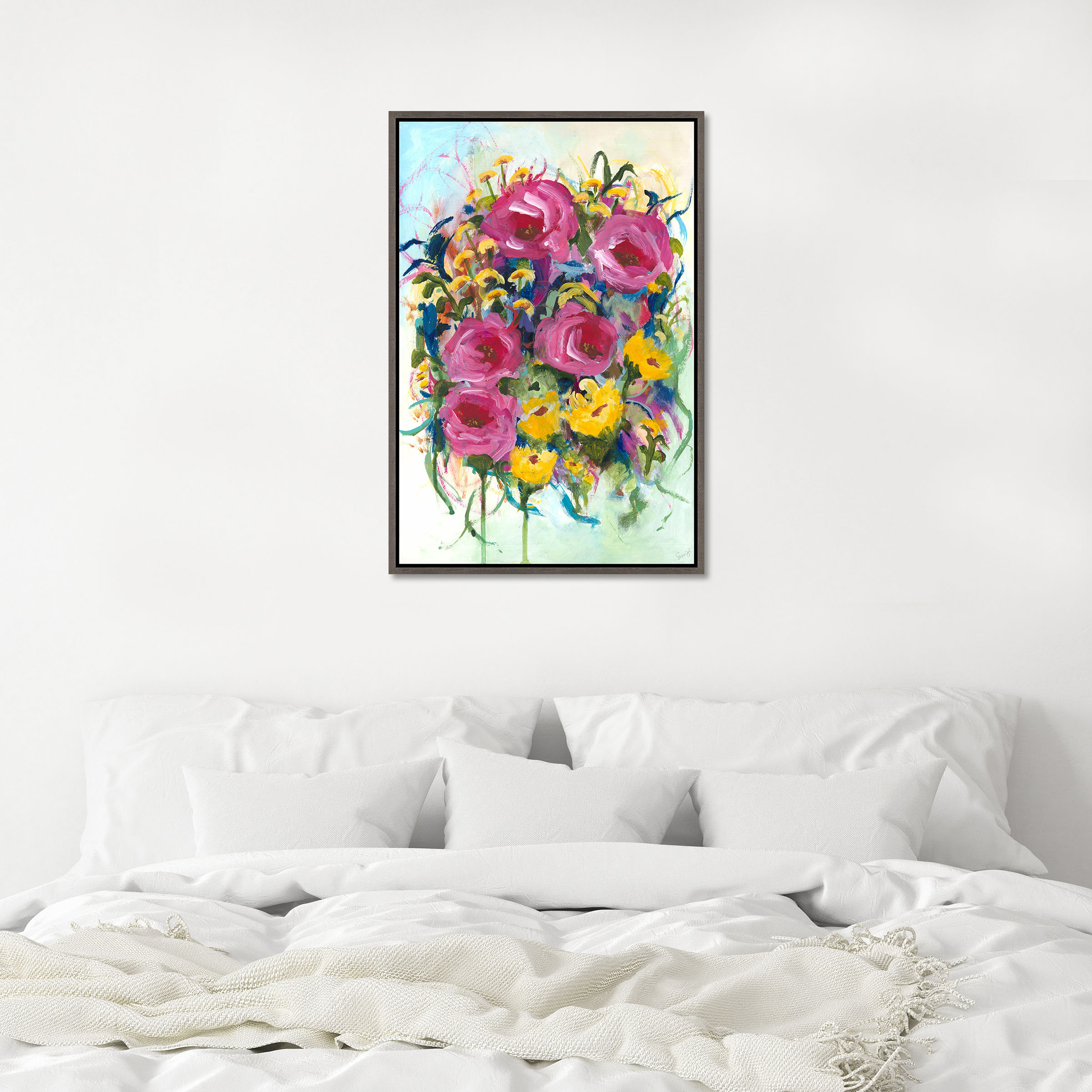 Chelsea Art Studio Just Because II by Susie Zolghadri - Floater Frame ...