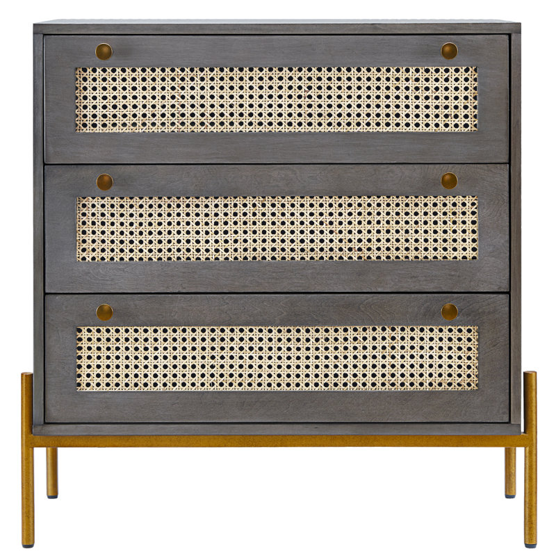 Everly Quinn James-Rance 3 - Drawer Accent Chest | Wayfair