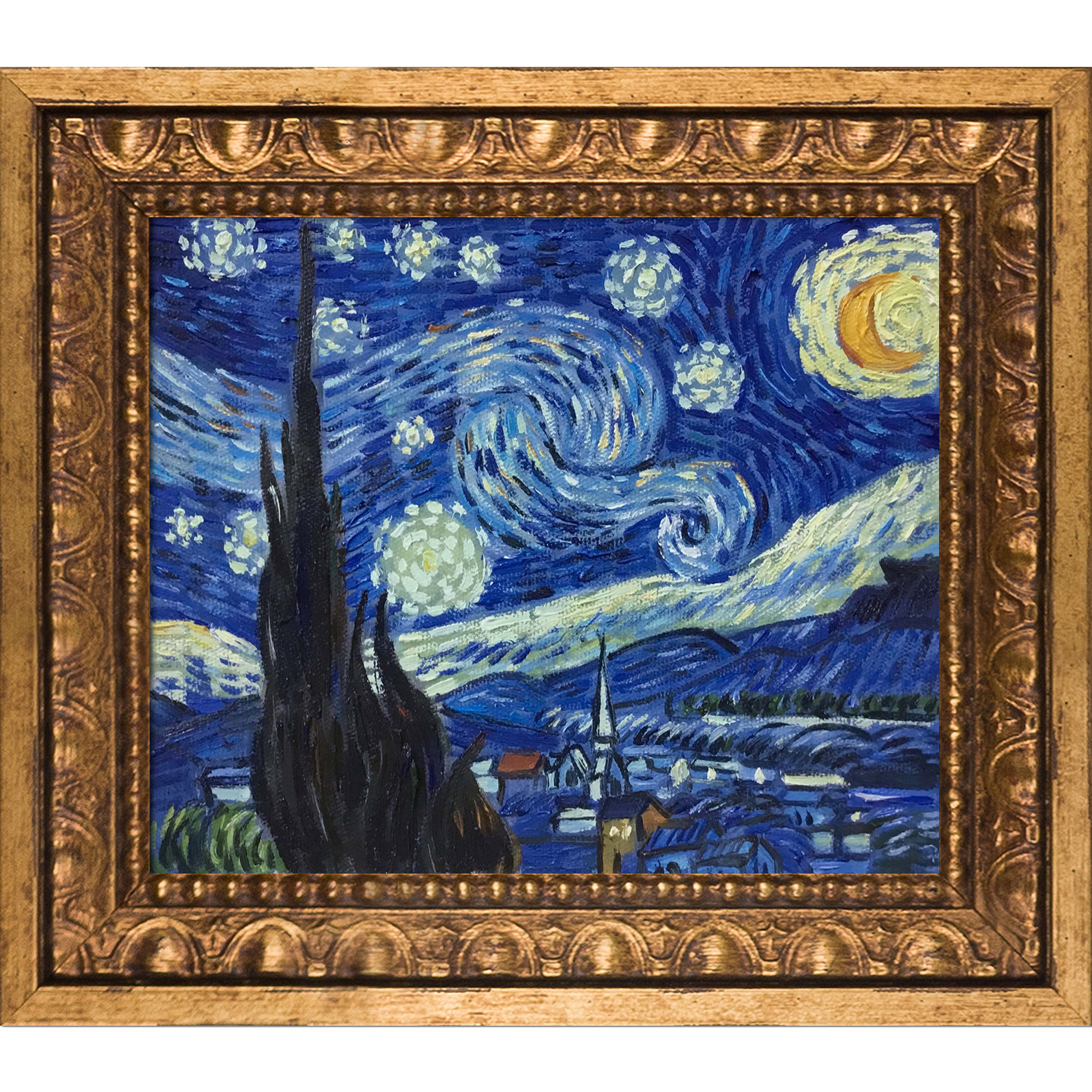 Vault W Artwork Starry Night' by Vincent Van Gogh - Picture Frame ...