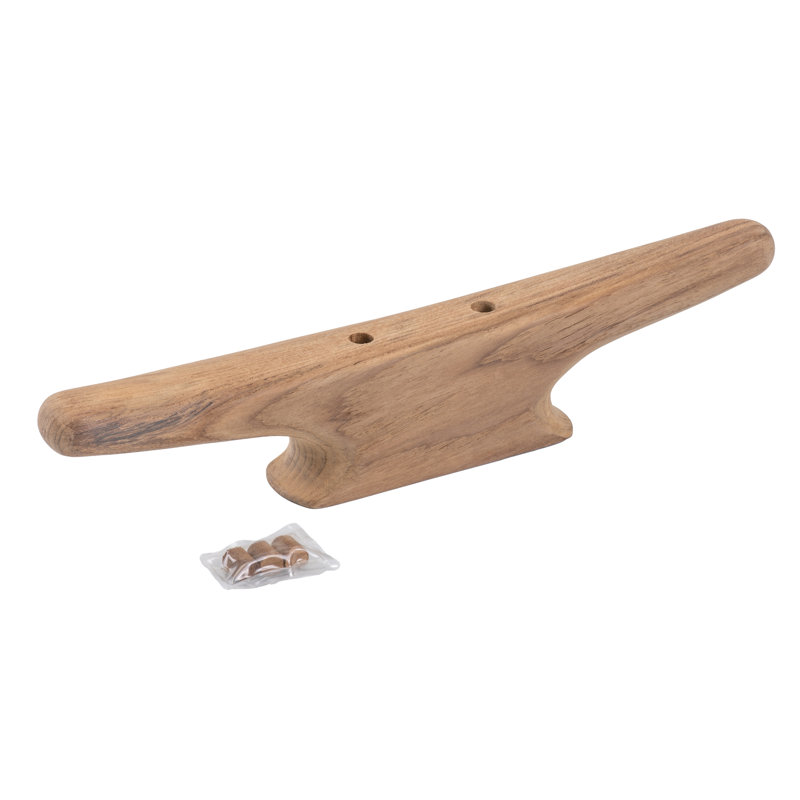 Madison Bay Trading Company Teak Decorative Cleat | Wayfair