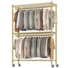 Rebrilliant Kaylia 47.2'' Rolling Clothes Rack & Reviews | Wayfair