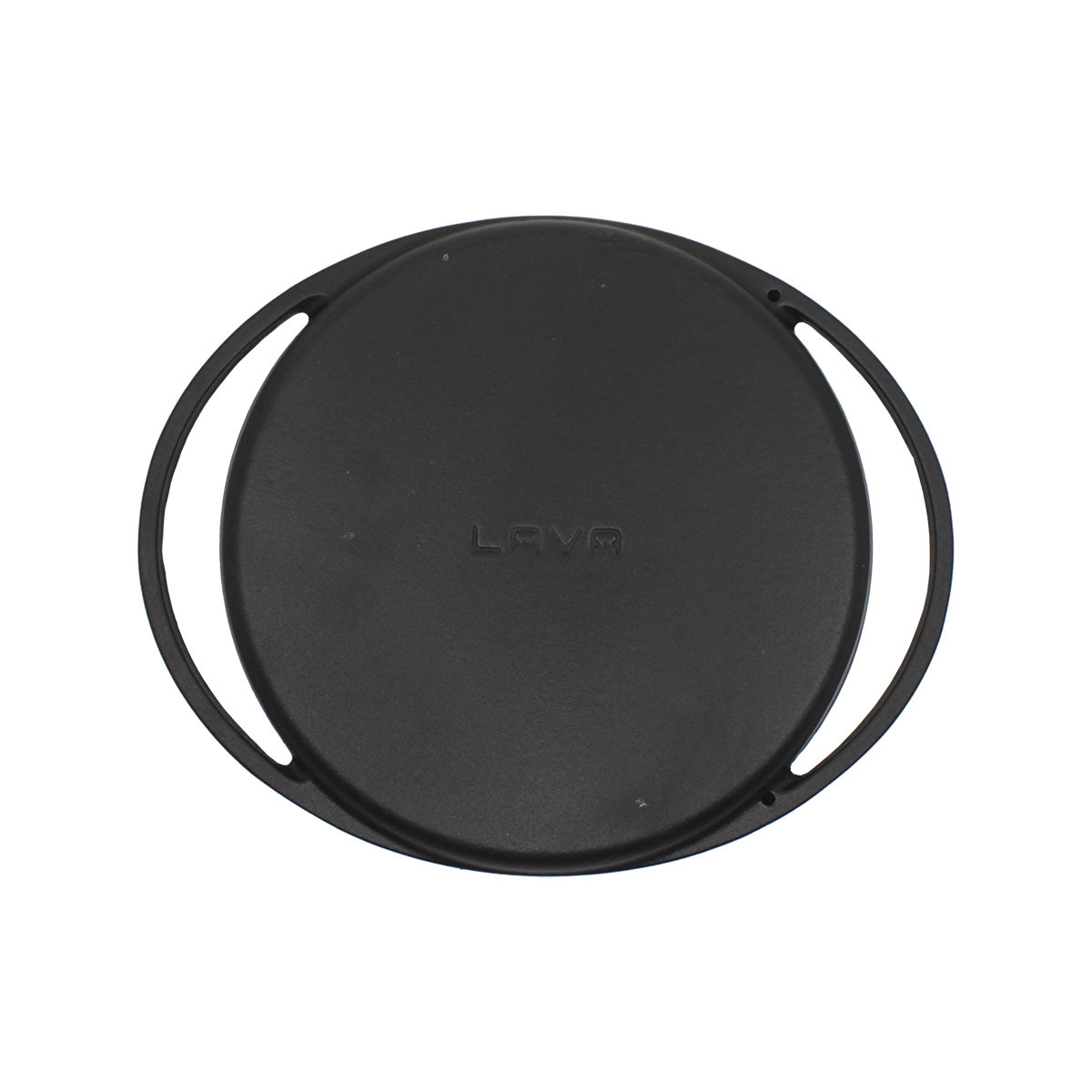 LAVA CAST IRON Lava Enameled Cast Iron Pizza Pan-Crepe and Pancake Pan ...