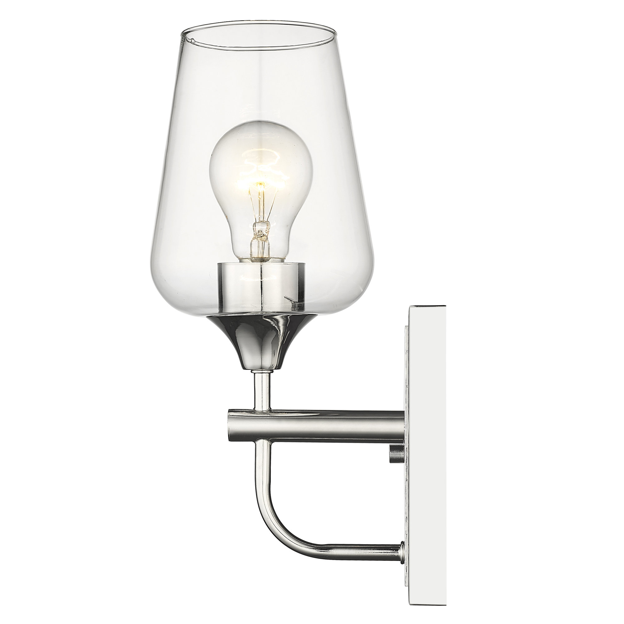 Wrought Studio Chelsey-Leigh Dimmable Bath Sconce | Wayfair