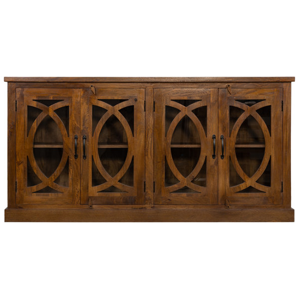 Union Rustic Sandara 180 Cm Wide Solid Wood Sideboard | Wayfair.co.uk