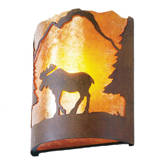 Steel Partners Timber Ridge Flush Mounted Sconce - Wayfair Canada