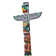 Wet Paint Printing Thunderbird House Totem Pole Cardboard Cutout ...