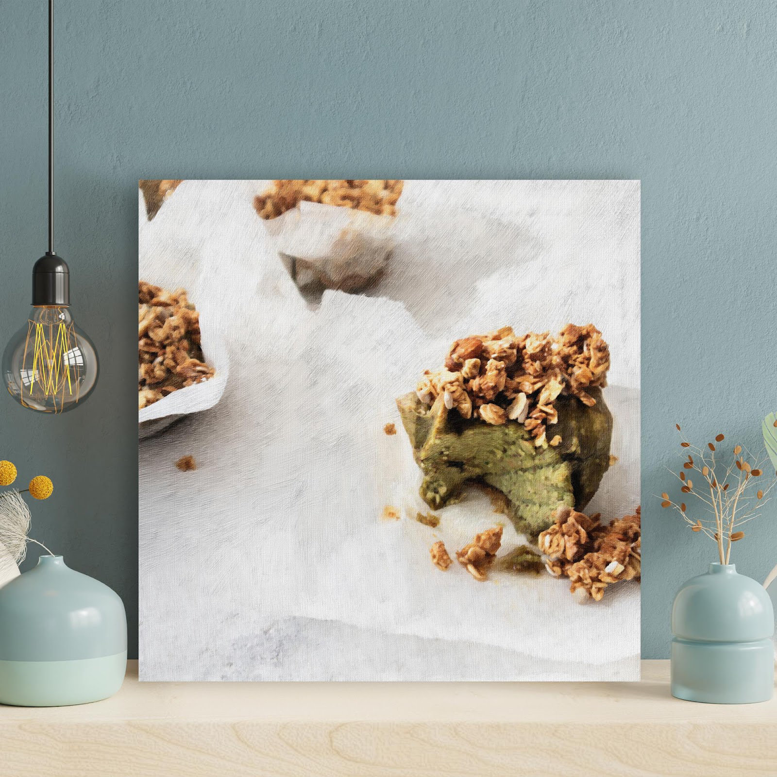 Latitude Run® Green Kush On White Paper - 1 Piece Square Graphic Art ...