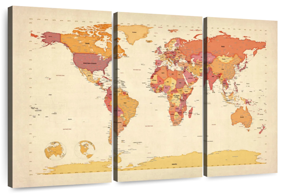 Breakwater Bay Political Amriel Of The World I | Wayfair