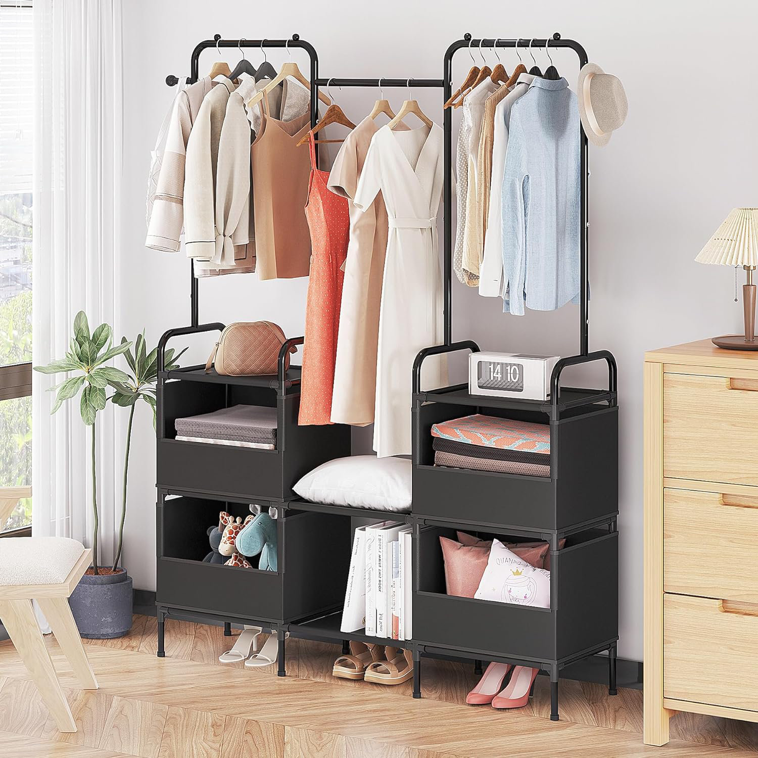 Rebrilliant Melana 47.83'' Clothing Rack - Wayfair Canada