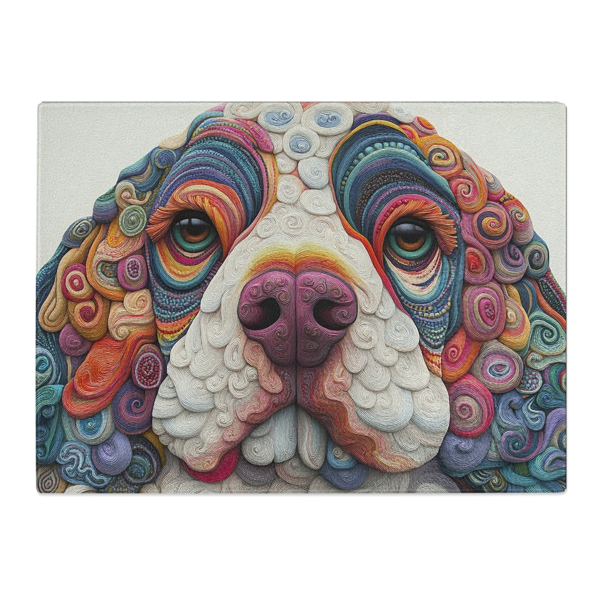 Metro Lane Cocker Spaniel Dog Vol.2 Glass Chopping Board | Wayfair.co.uk