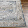Langley Street® Kinzel Machine Washable Oriental Blue/Mustard Area Rug ...