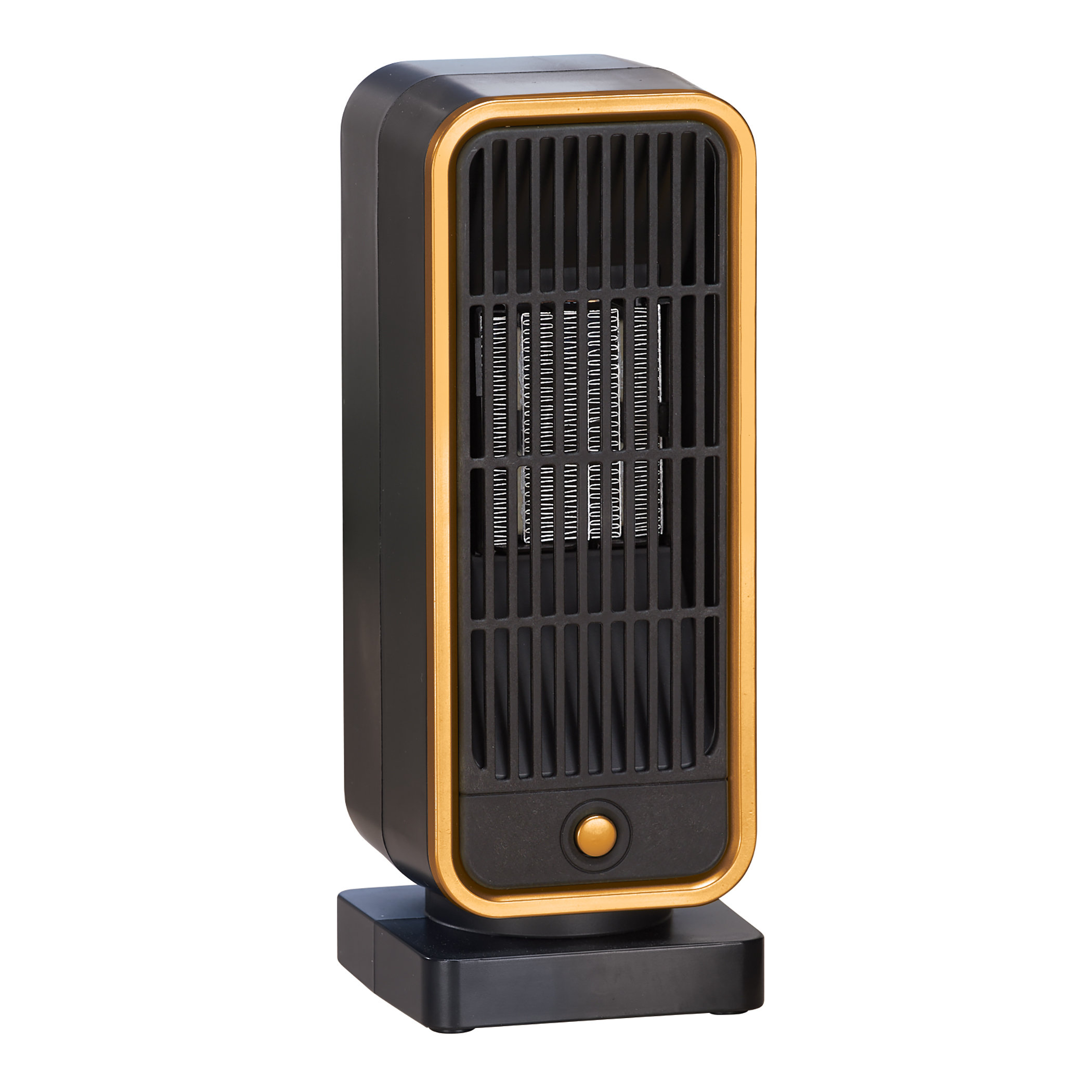 Winston Brands 500W Personal Compact Tabletop Small Space Heater With ...