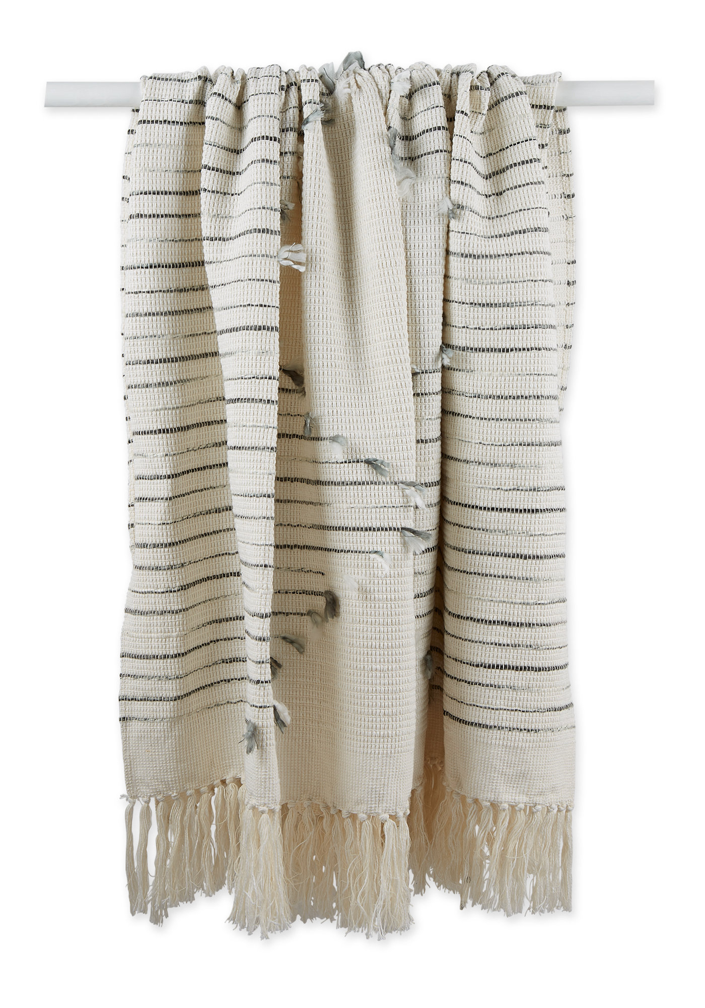 Design Imports Throws Diamond Print Diamond Cut Cotton Throw & Reviews ...