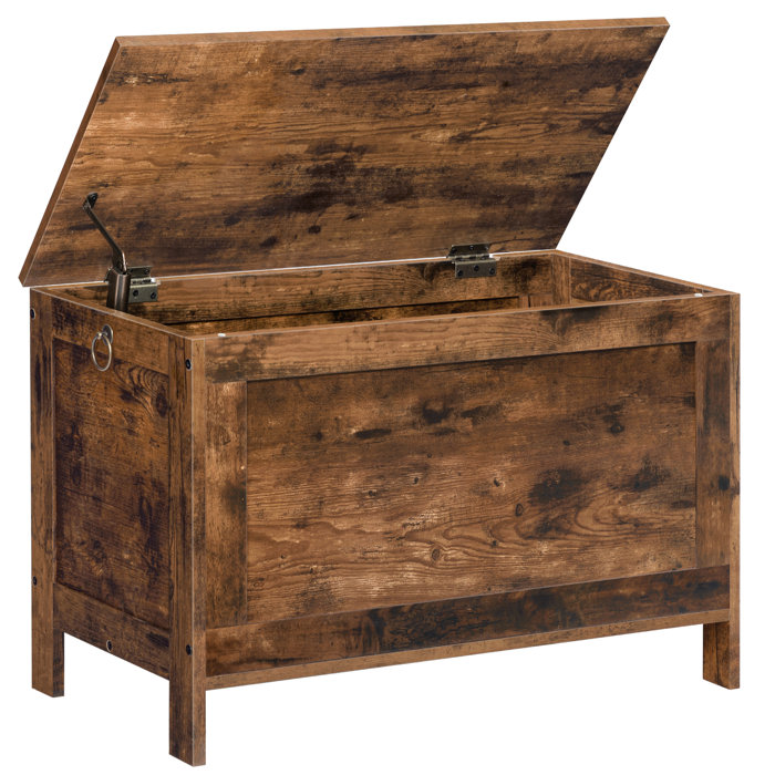 Winston Porter Val Blanket Storage Chest with Flip Top & Reviews | Wayfair