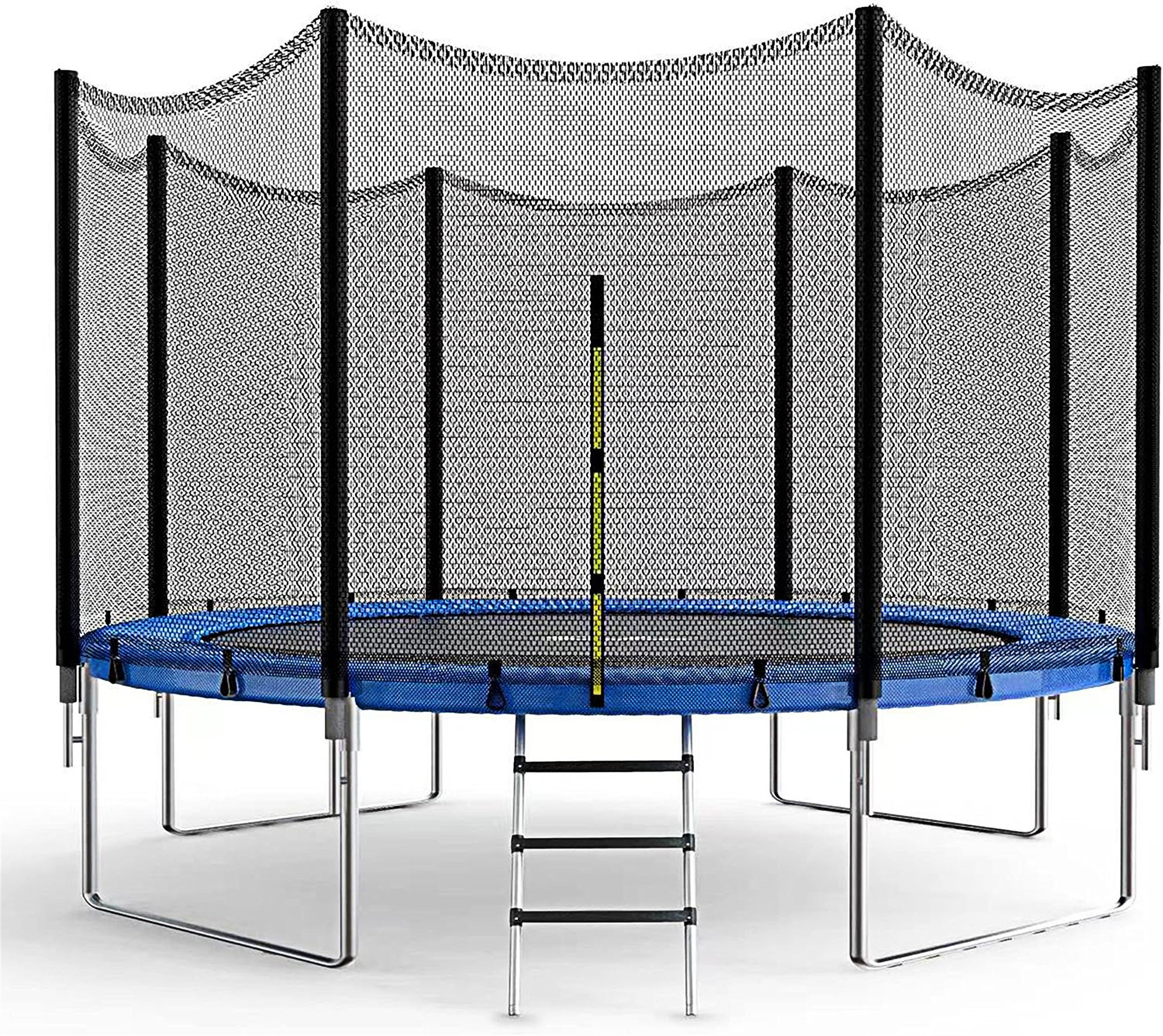 wendeway Simple Deluxe Trampoline For Kids With Safety Enclosure Net ...