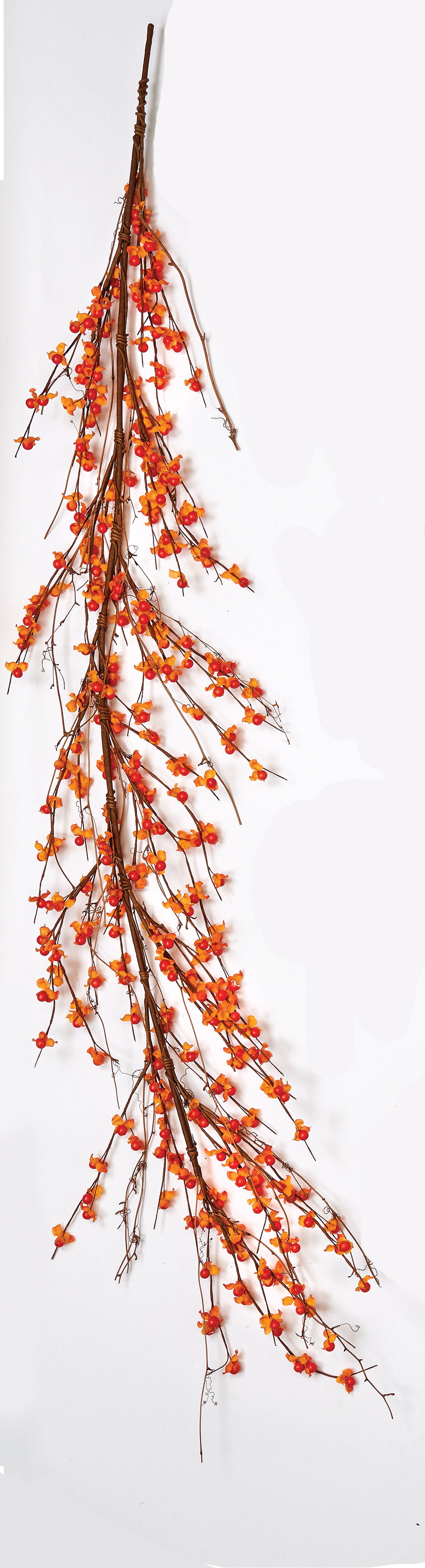 The Holiday Aisle® 60" Artificial Bittersweet Fall Garland | Wayfair