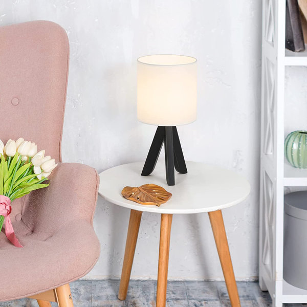 George Oliver Graycee Wood Accent Lamp & Reviews | Wayfair