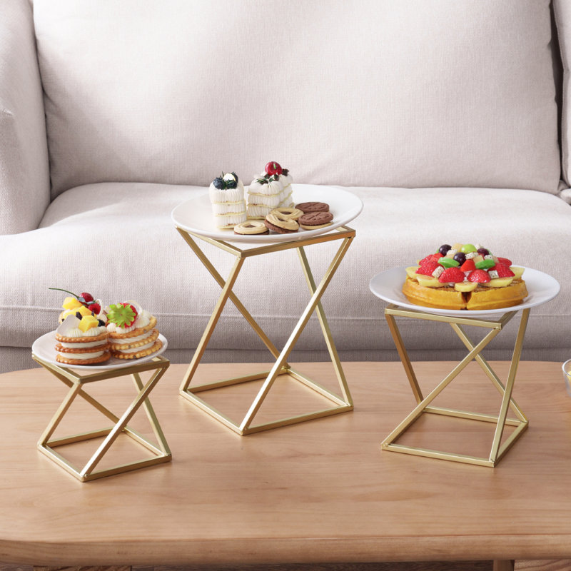 Mercer41 Saied Pizza Serving Dish Platter Tray Display Riser | Wayfair