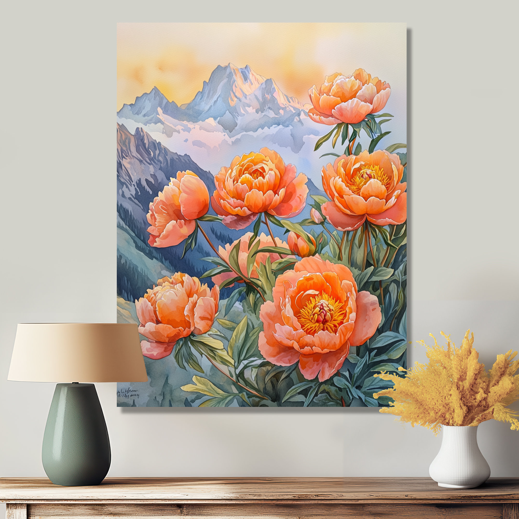Millwood Pines Gorshtein - Floral Canvas Wall Art | Wayfair