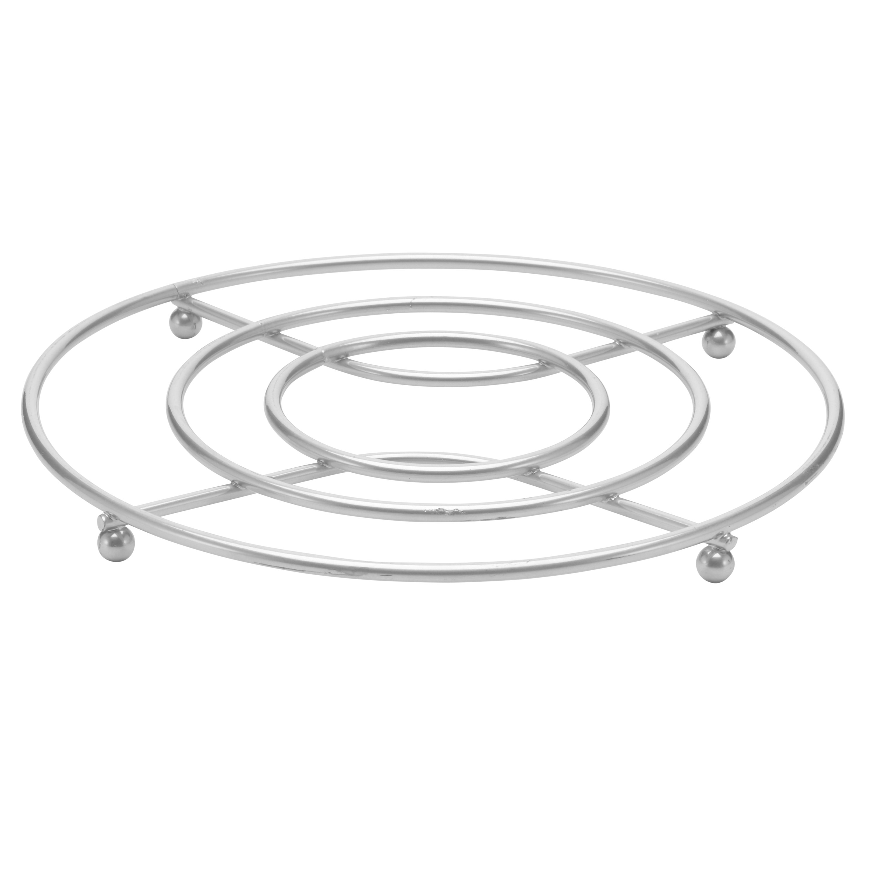 YBM Home Steel Footed Wire Plate Steam Rack Trivet & Reviews | Perigold