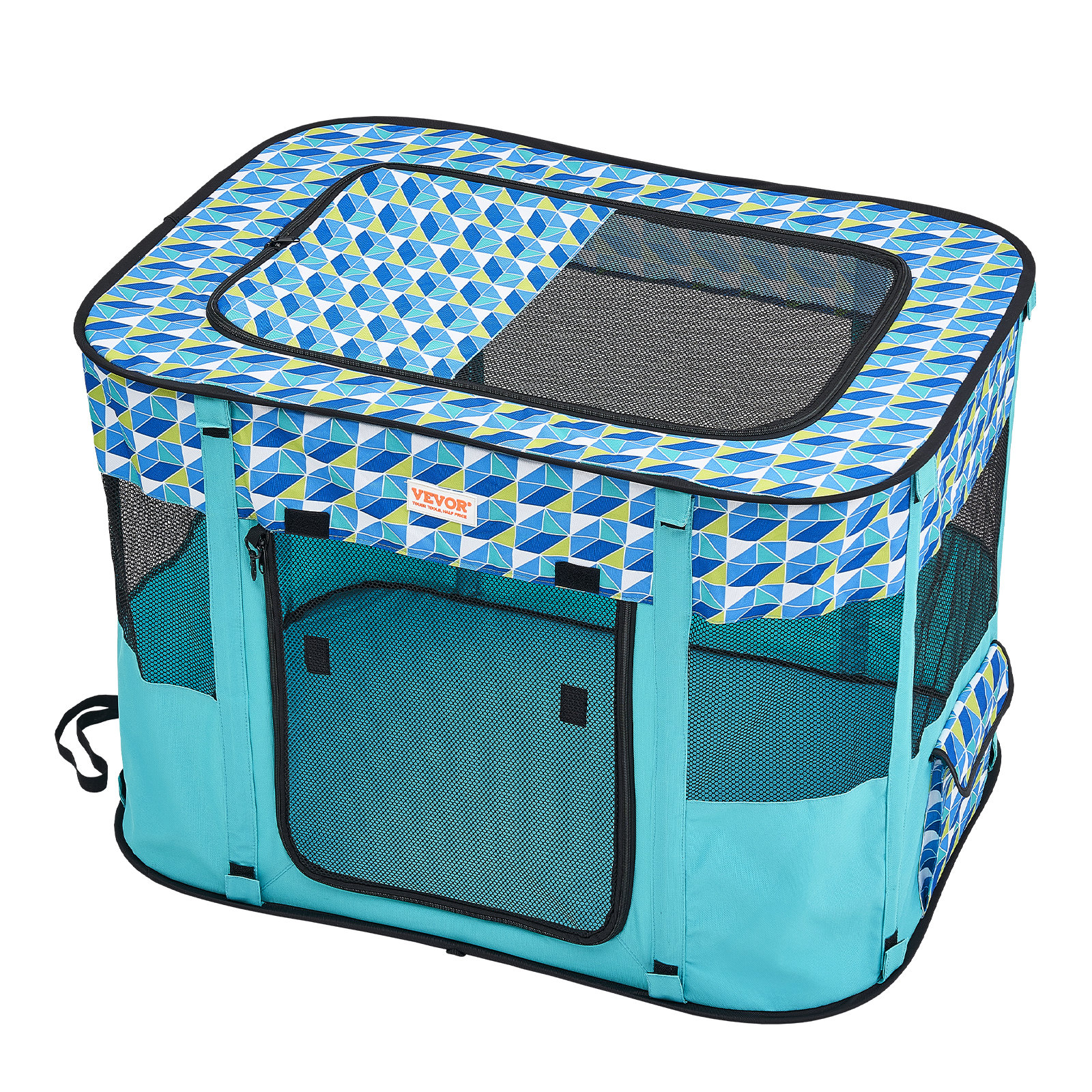 VEVOR Portable Rectangle Pet Playpen, 32x24x22 inch - Wayfair Canada