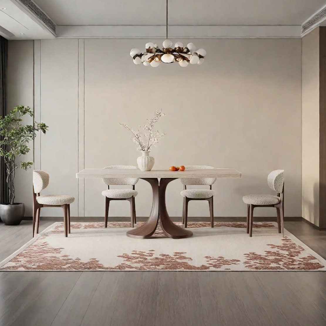 dujinlong home High-end Designer Solid Wood Dining Table - Wayfair Canada