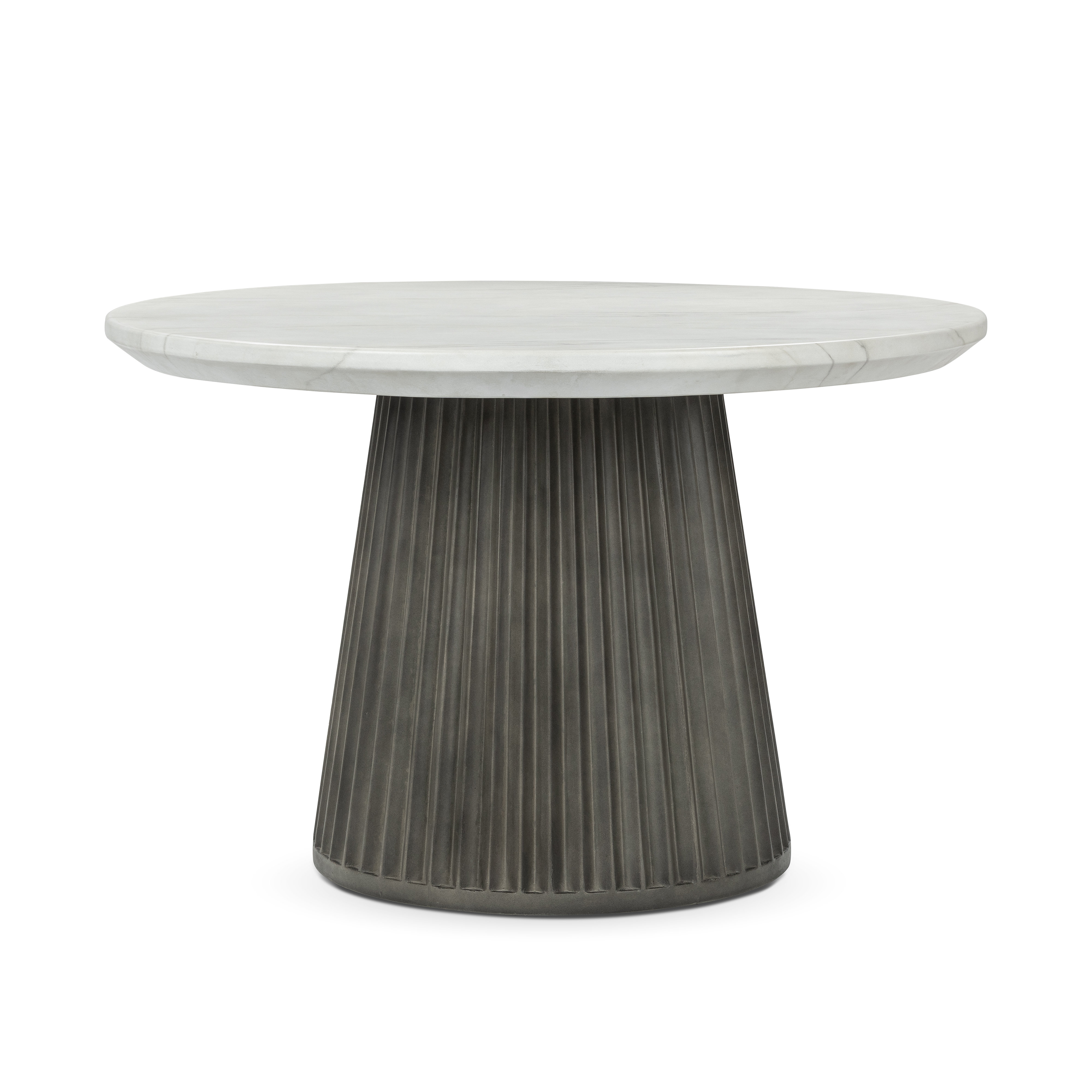 Classic Home Caspia Outdoor Round Dining Table | Wayfair