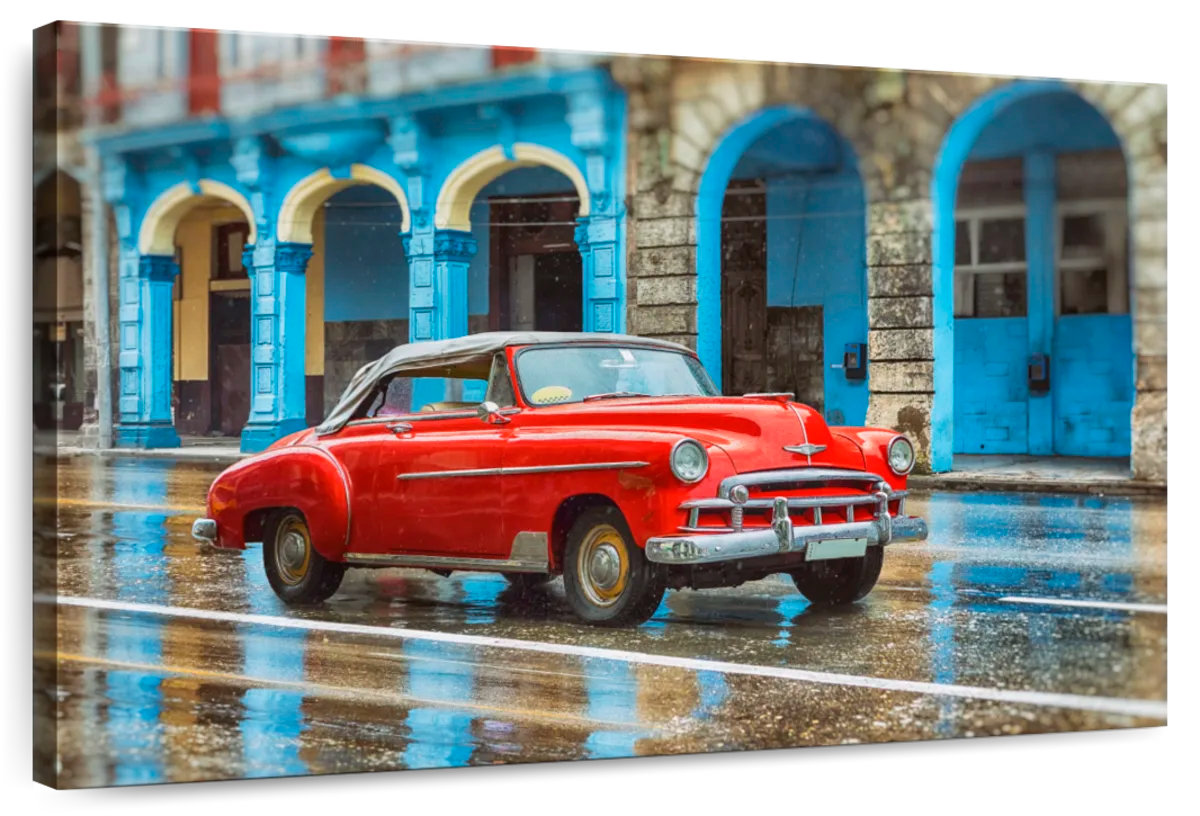 Ebern Designs Mehar Car On Cuban Street | Wayfair