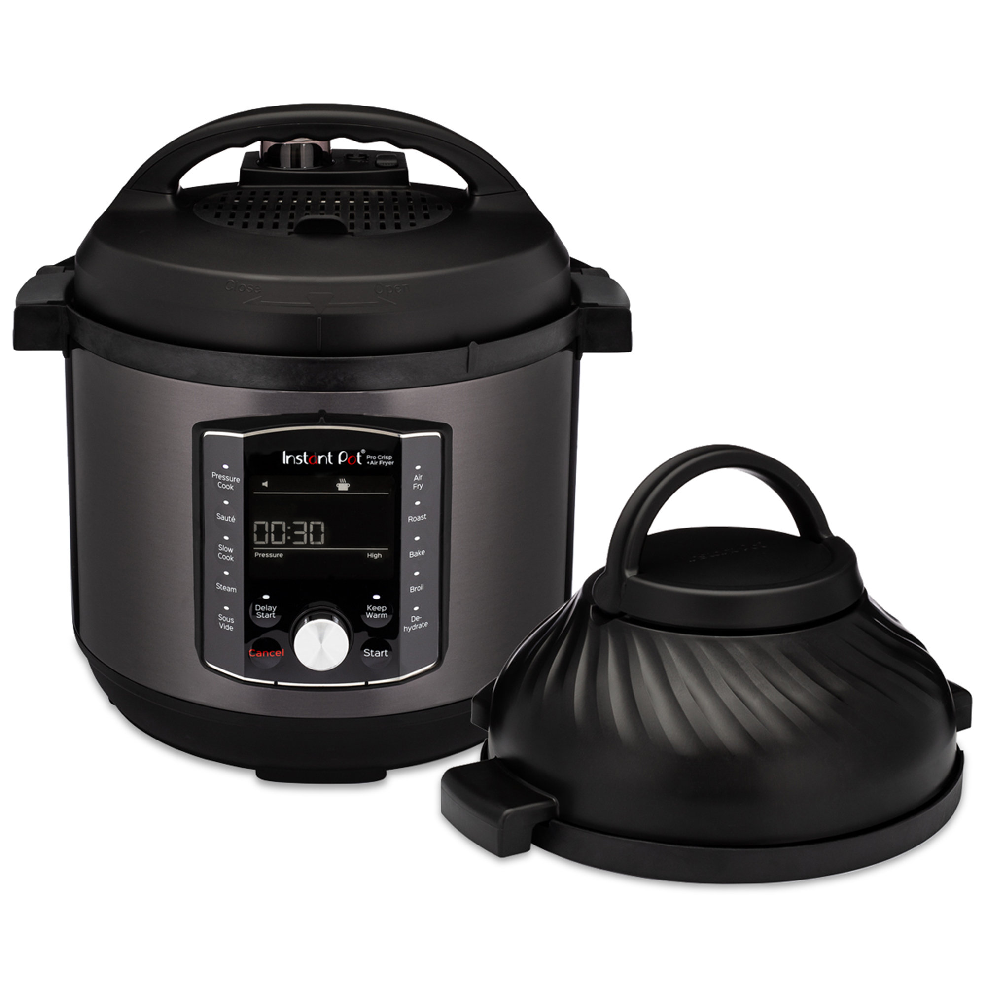 Instant Pot Pro Crisp & Air Fryer 8-quart Multi-Use Pressure Cooker and ...