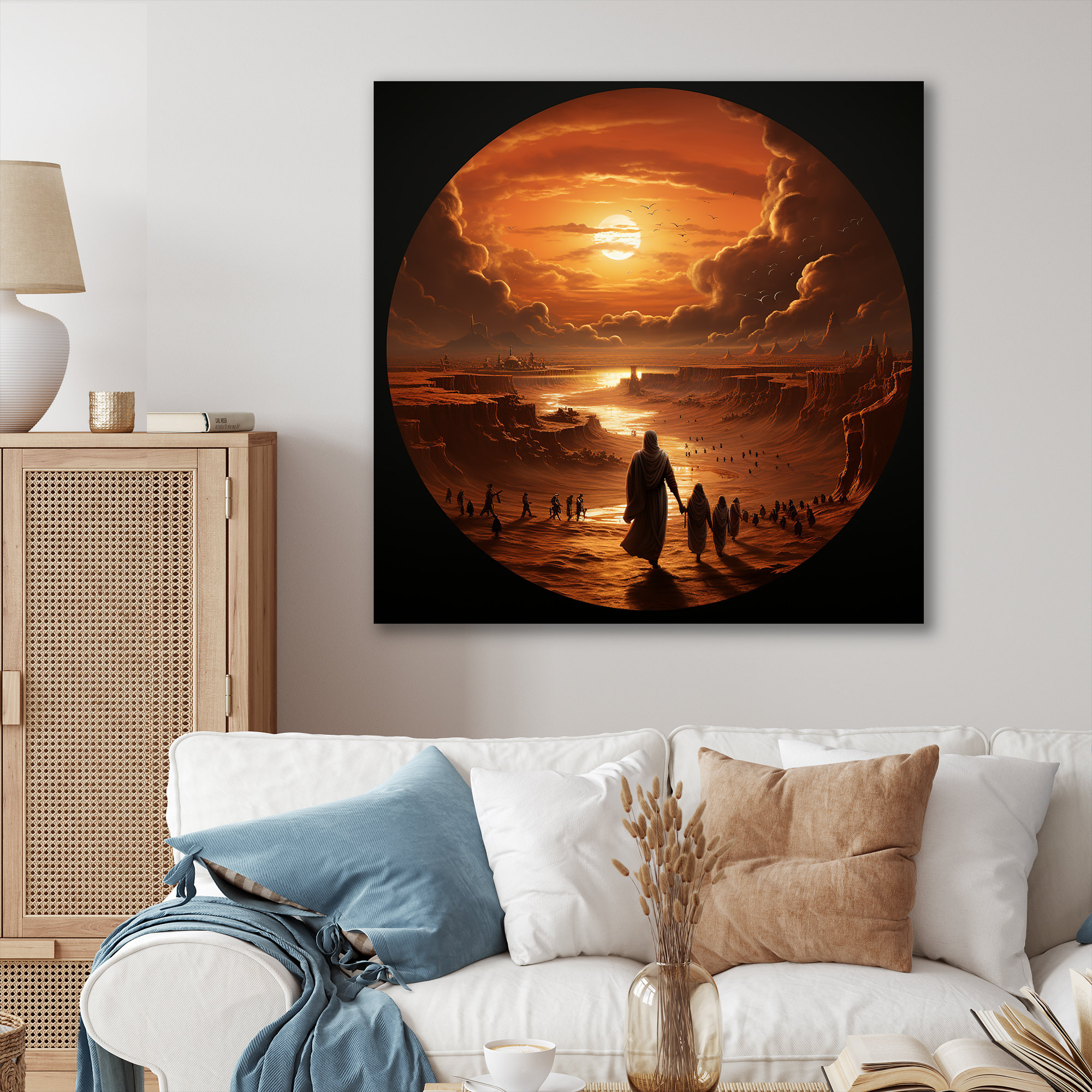 Winston Porter Judaism Moses Desert Journey Mirage III - Print on ...