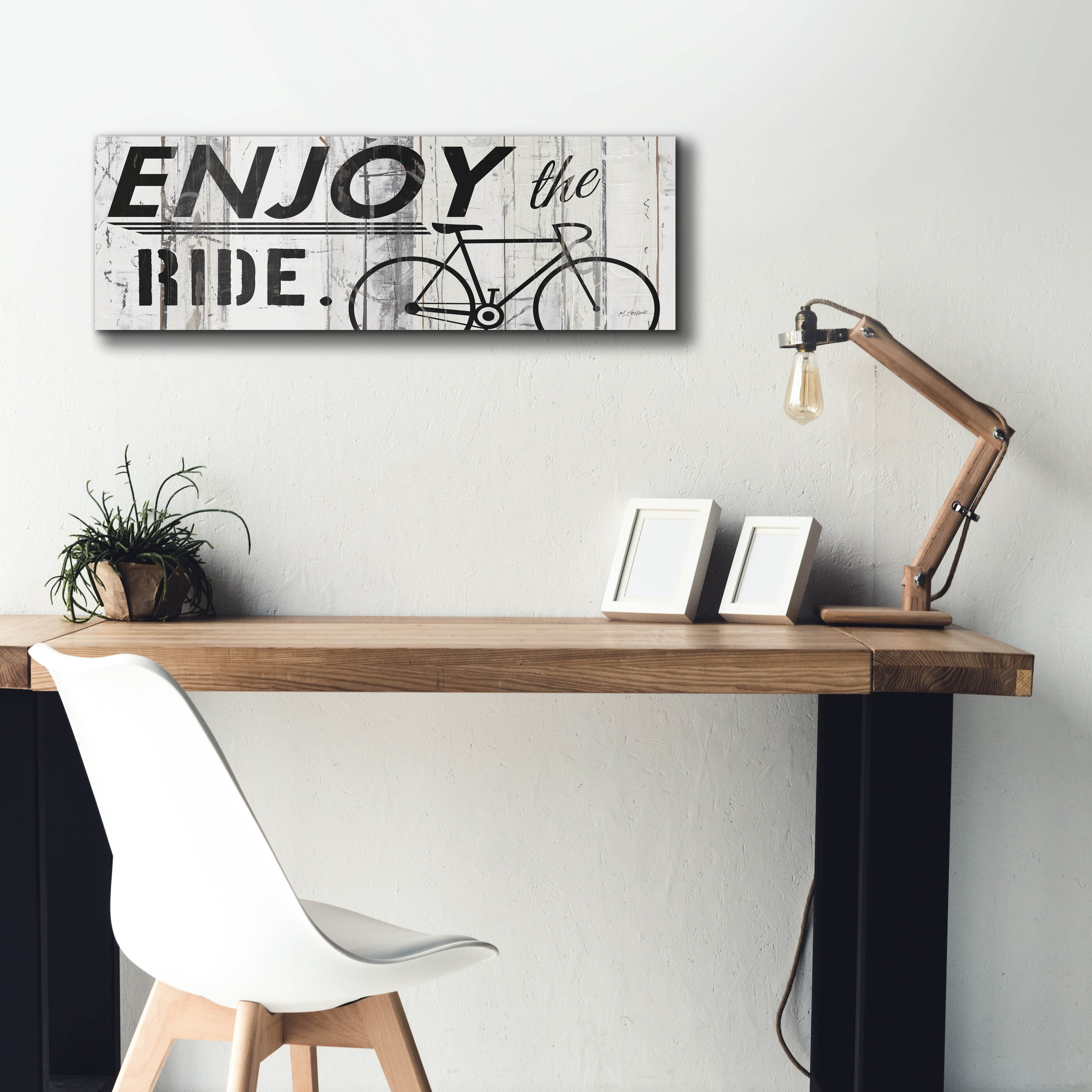 Trinx 'Enjoy The Ride' by Mike Schick Canvas Wall Art | Wayfair