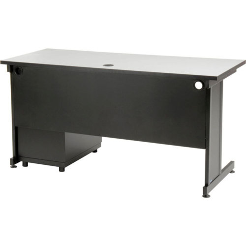 Interion Metal Base Executive Desk | Wayfair
